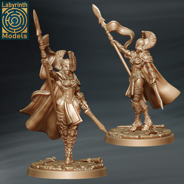 3D Printable Arena Champions - 32mm scale by Labyrinth Models