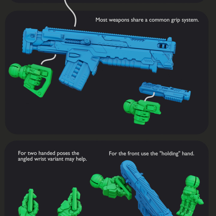 3d Printable Modular Mechs Volume 2 By Adamant Arsenal