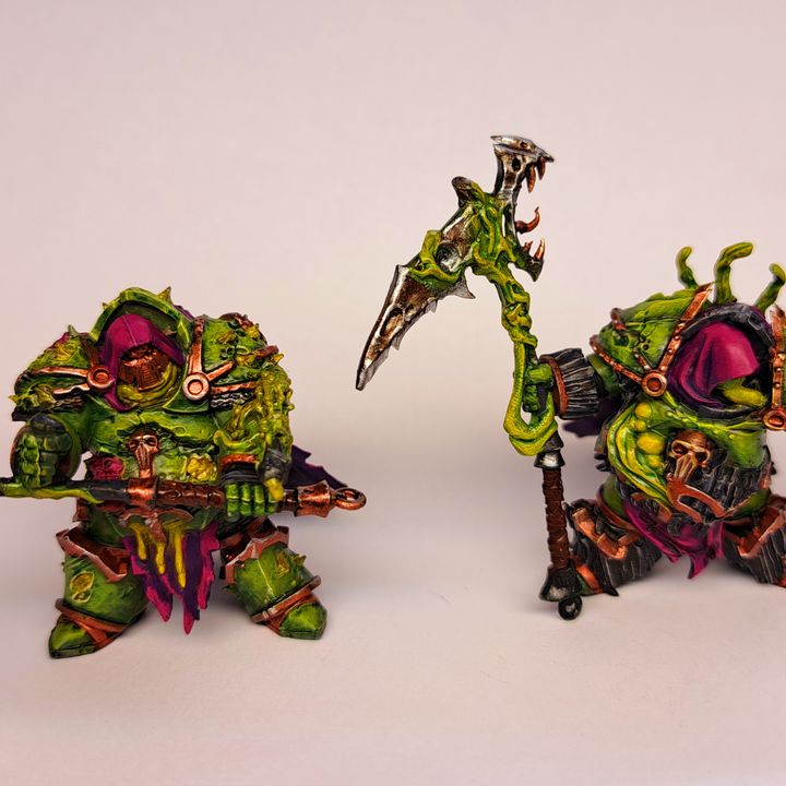 3D Print of Chaos - Plague Reapers + 40mm Void Infestation bases set by ...