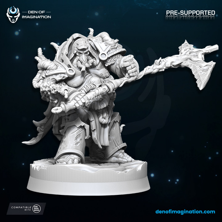 3D Printable Chaos Plague - Plague Reapers Unit by WildMesh