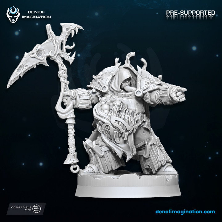 3D Printable Chaos Plague - Plague Reapers Unit by WildMesh