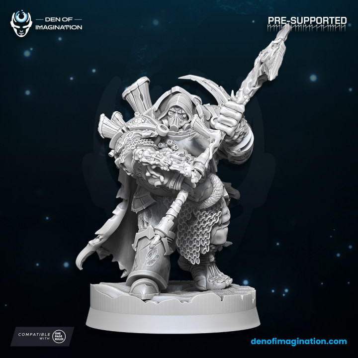 3D Printable Chaos Plague - Plague Reapers Unit by WildMesh