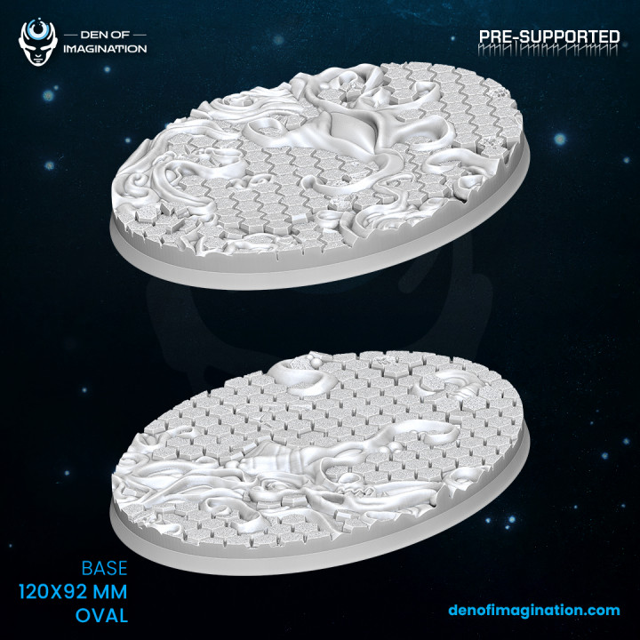 3D Printable Void Infestation Terrain Bases - Full Bundle by WildMesh