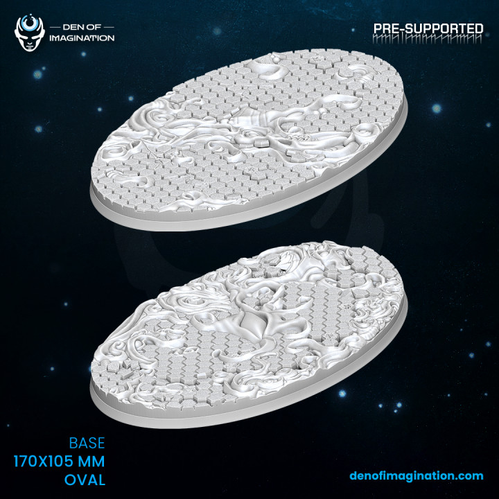 3D Printable Void Infestation Terrain Bases - Full Bundle by WildMesh