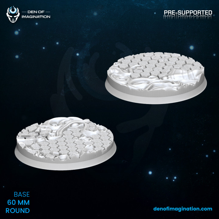 3D Printable Void Infestation Terrain Bases - Full Bundle by WildMesh