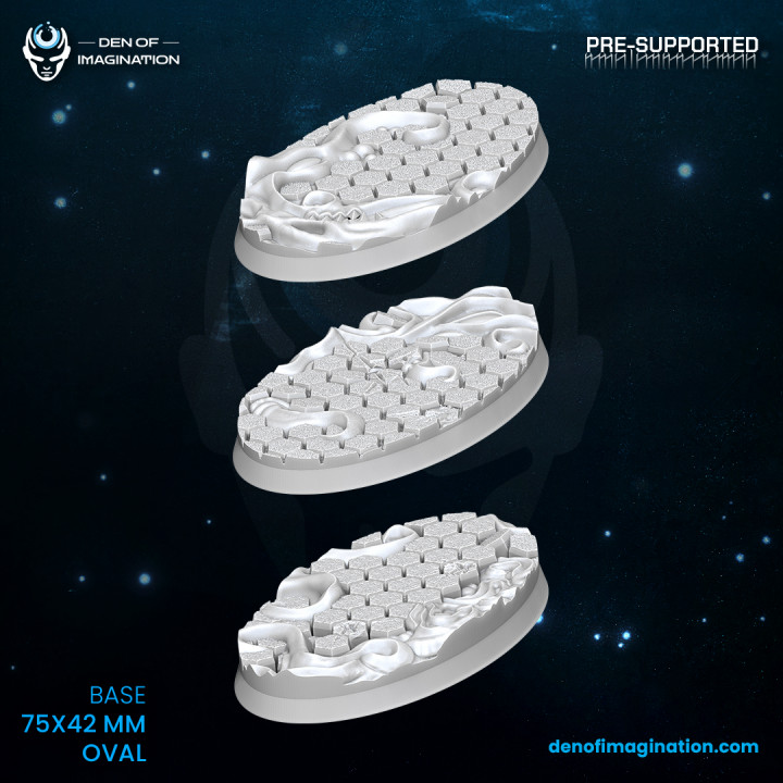 3D Printable Void Infestation Terrain Bases - Full Bundle by WildMesh