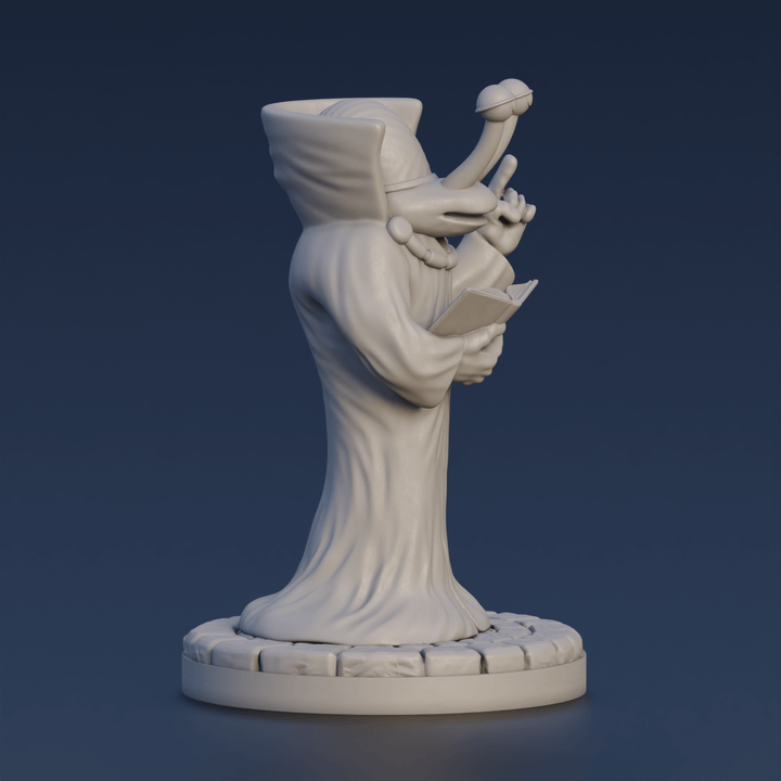 3D Printable Gary snail Mage by vector.miniatures