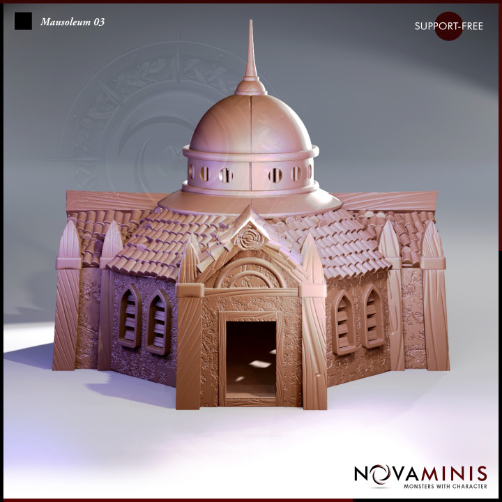 3D Printable Mors Mihi Lucrum: Vampire Lair [Pack] by NovaMinis
