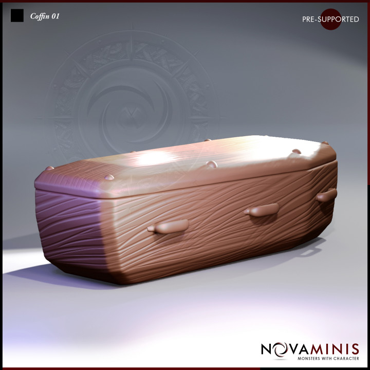 3D Printable Mors Mihi Lucrum: Vampire Lair [Pack] by NovaMinis