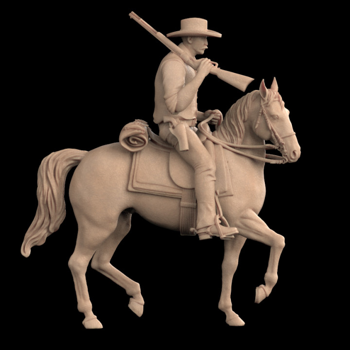 3D Printable COWBOY by Dmitry Tishchenkov