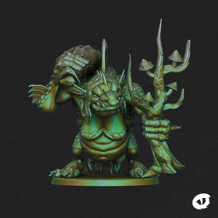 3D Printable Troll Hag by Insight Miniatures