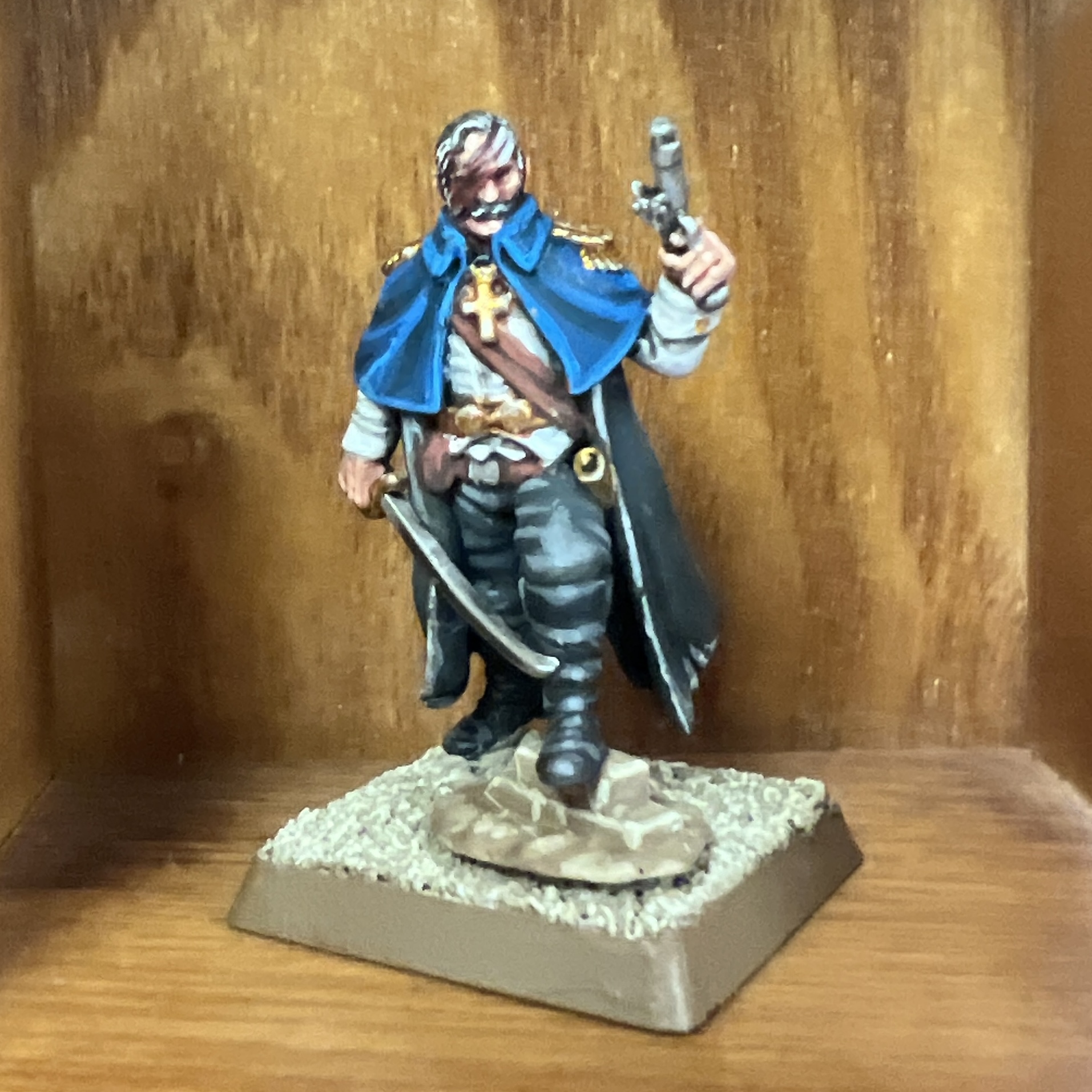 3D Printable Napoleonic Dread French Officer by koolkiwi Miniatures