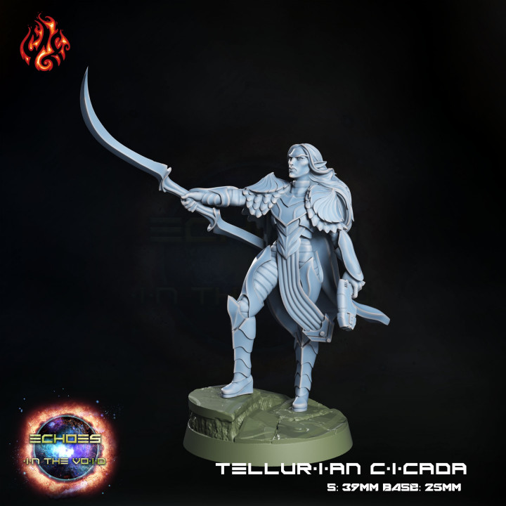 3D Printable Tellurian Cicada by Crippled God Foundry