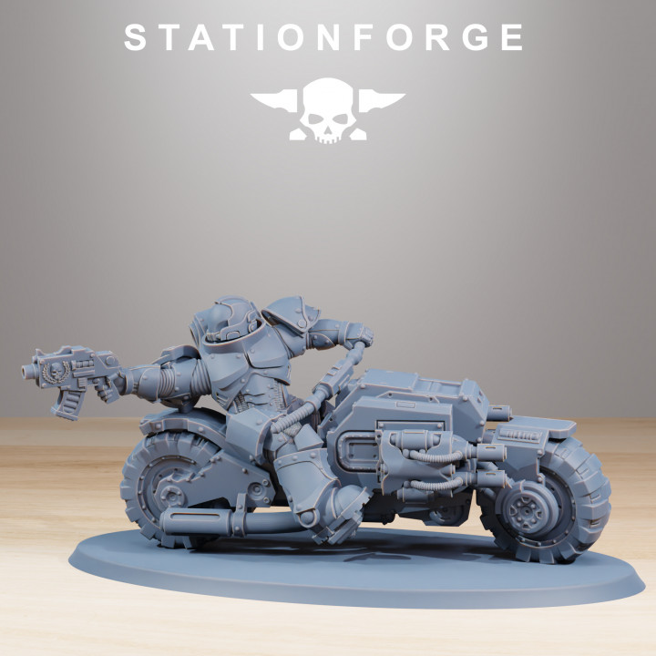 3D Printable Socratis Bikers by Station Forge