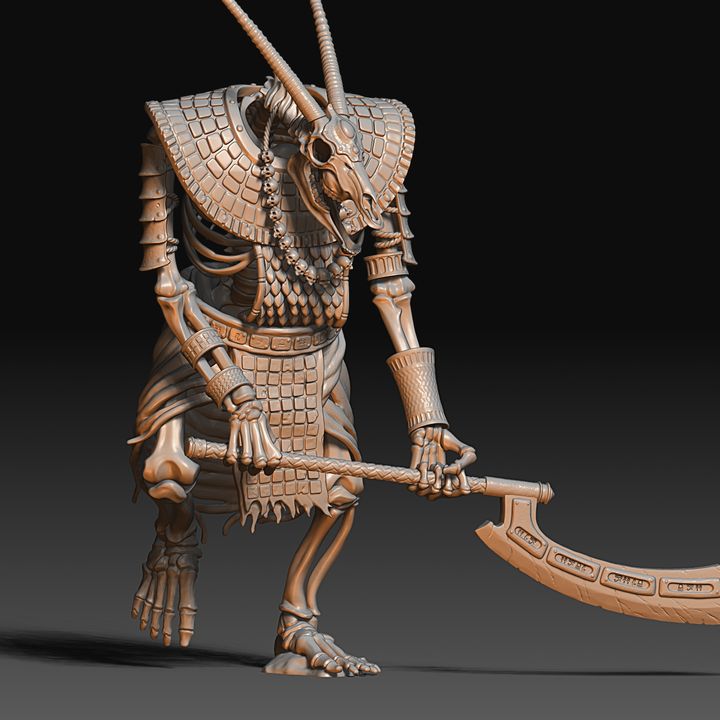 3D Printable Bone Giant - Tomb Kings by TheGoodBrick