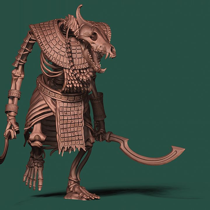 3D Printable Bone Giant - Tomb Kings by TheGoodBrick