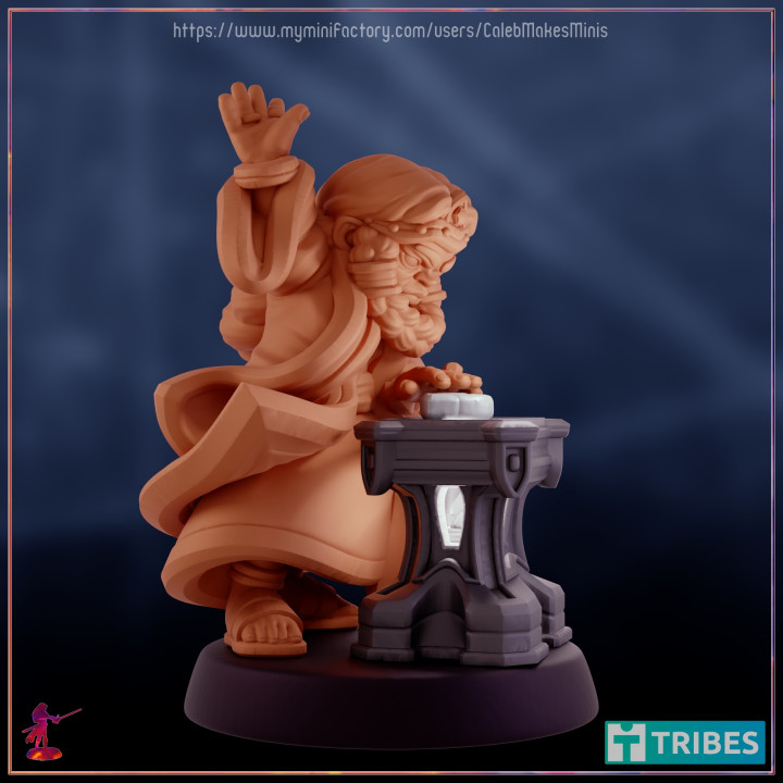 3D Printable "Astriid" - Dwarf Runesmith [PRE-SUPPORTED] | Old Dwarves ...