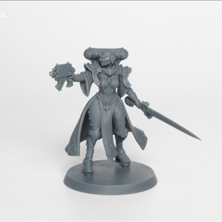 3D Printable Divine Order - Soldier - Pose 5 by PSMiniatures