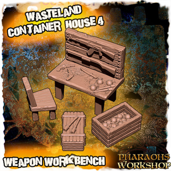 3D Printable Weapon Workbench by Pharaoh's Workshop