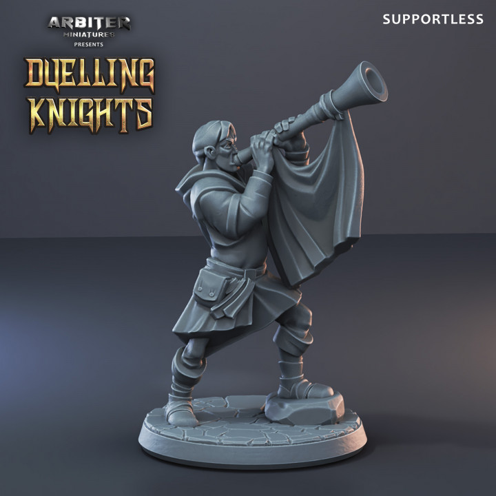 3D Printable Arbiter Miniatures Kickstarter 9: Dueling Knights ...