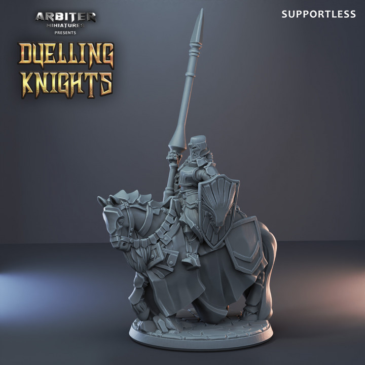 3D Printable Arbiter Miniatures Kickstarter 9: Dueling Knights ...