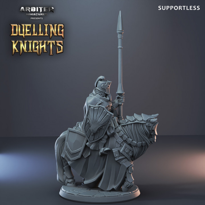 3D Printable Arbiter Miniatures Kickstarter 9: Dueling Knights ...