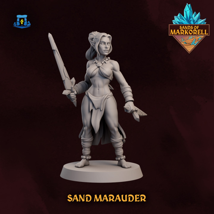3D Printable Sands Marauder Markorell - PACK 1 by Wishgate-Studio