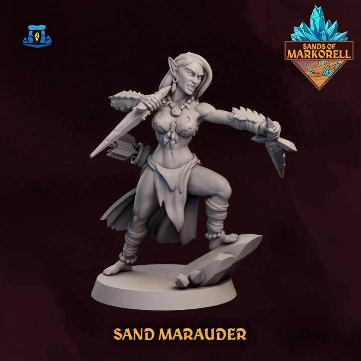 3D Printable Sands Marauder Markorell - PACK 1 by Wishgate-Studio