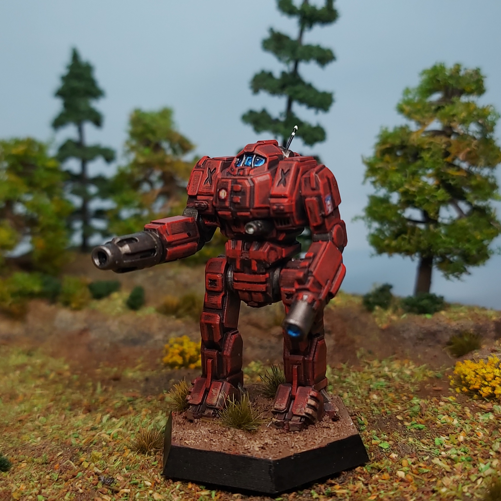 3D Printable 8mm Medium Classic Lance by ddd_martin_miniatures