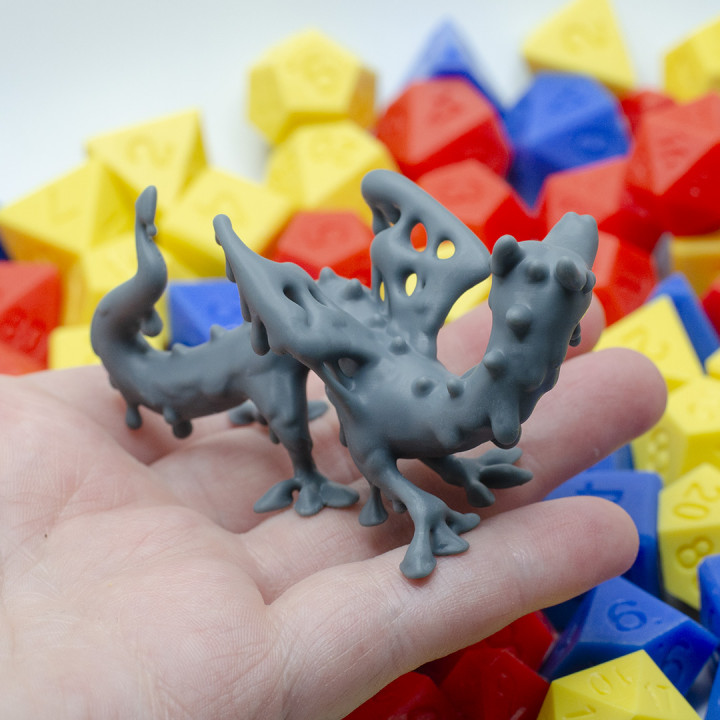 3D Printable Slime Dragon - A Friendly Ooze Wyrm by Found Family ...