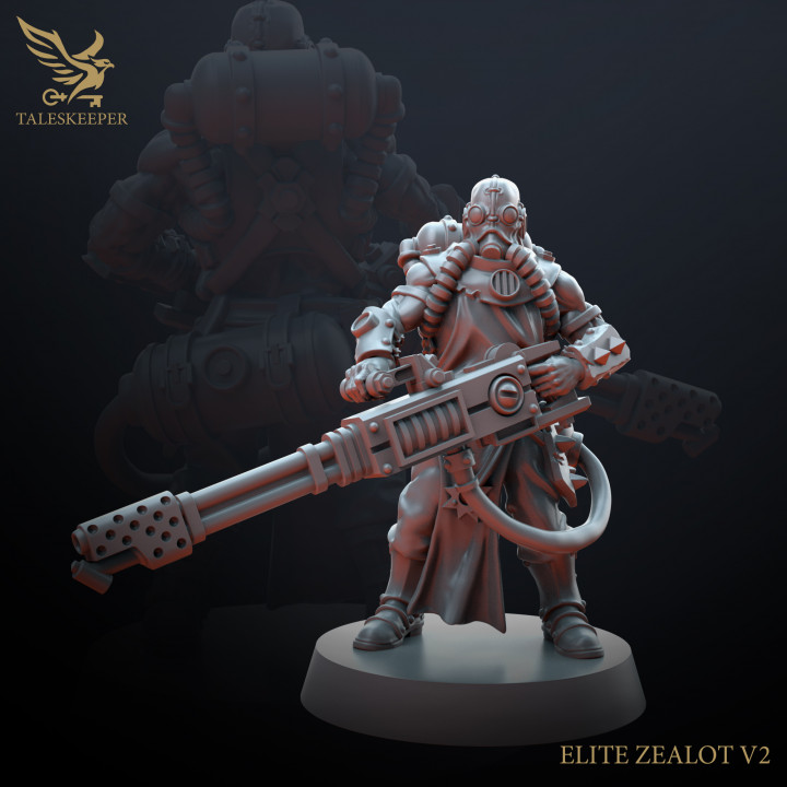 3D Printable ELITE DARK ZEALOTS (January) by Tales Keeper