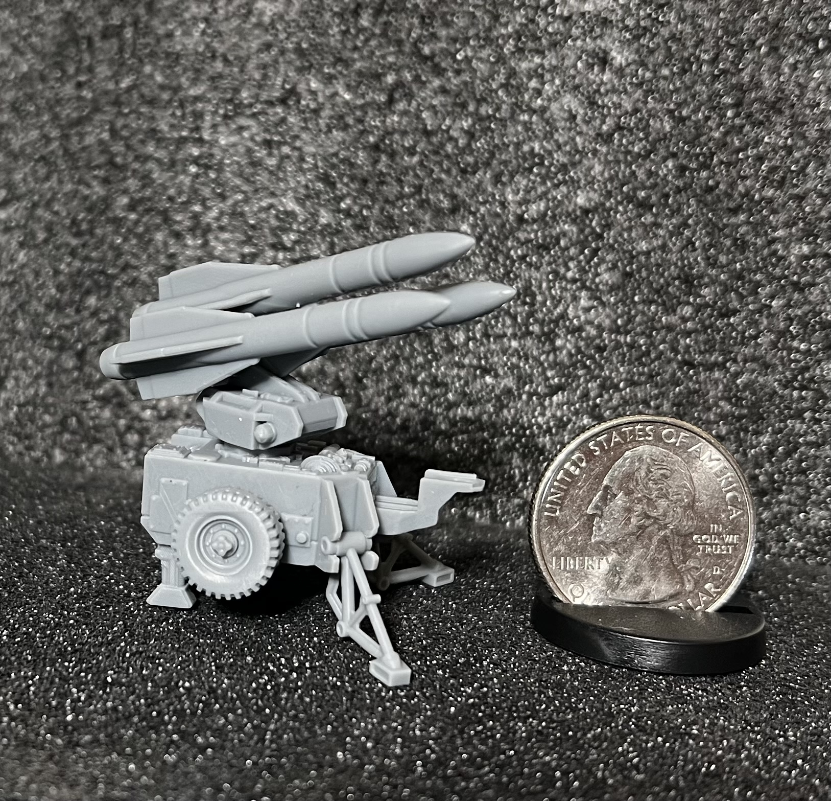 3D Printable Mobile Missile System 1 by Monstrous Encounters