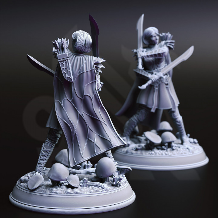 3D Printable Drow Soldiers - Irinax's Chosen by DM Stash