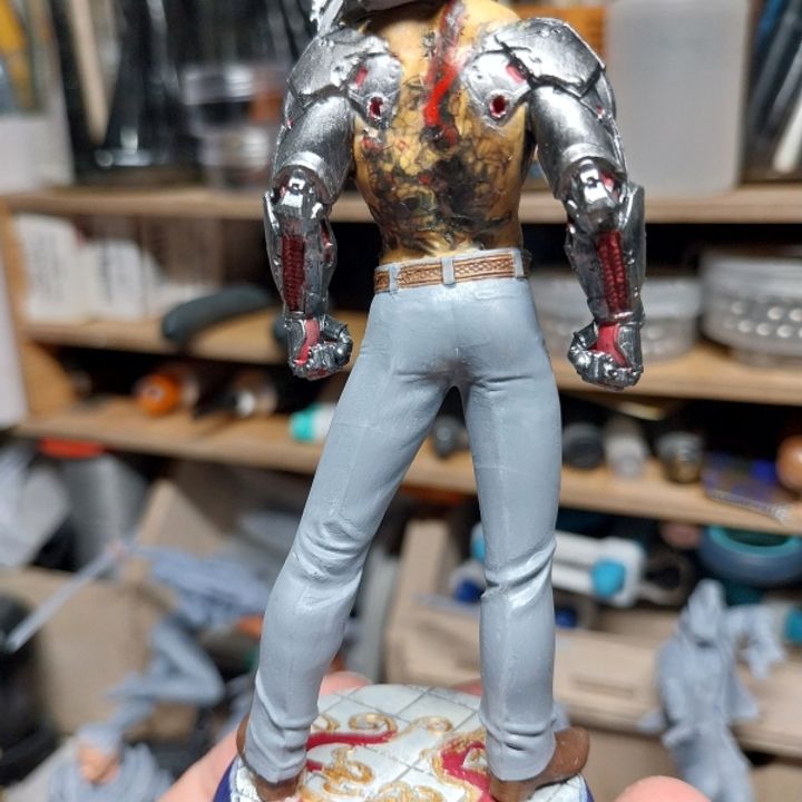 3D Print of Cyberpunk Yakuza Lieutenant - Ryo "Narukami" Hirosaki by ...