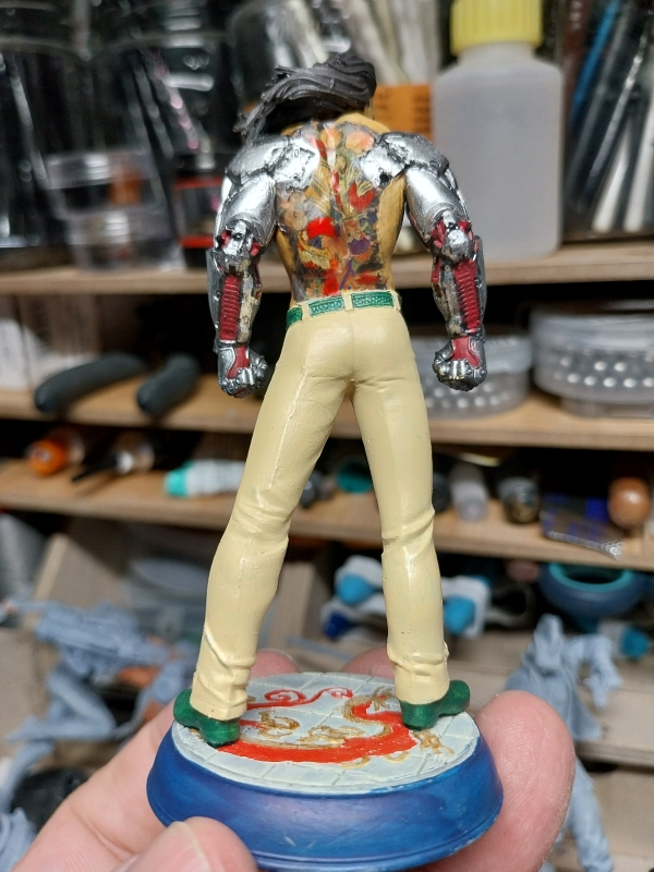 3D Printable Cyberpunk Yakuza Lieutenant - Ryo "Narukami" Hirosaki by ...