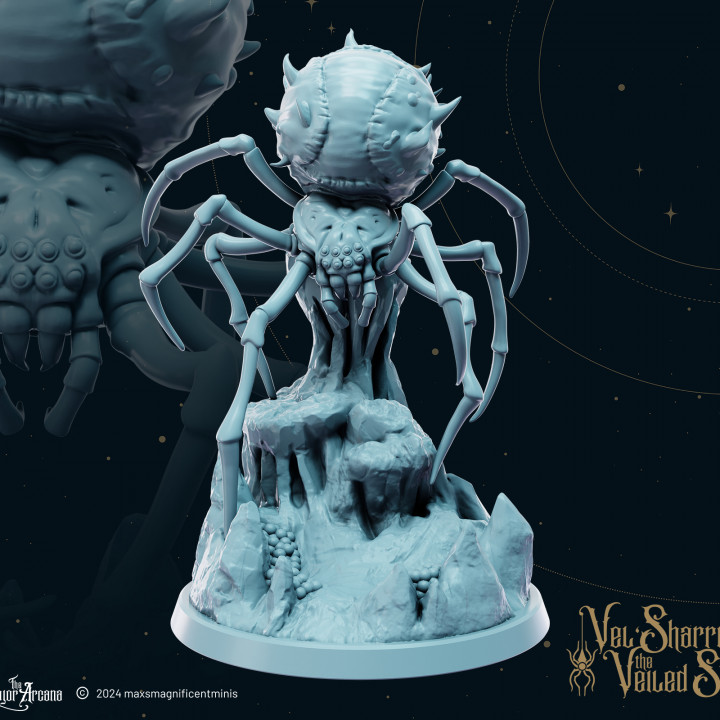 3D Printable Cavern Spider by The Major Arcana