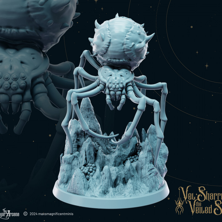 3D Printable Cavern Spider by The Major Arcana