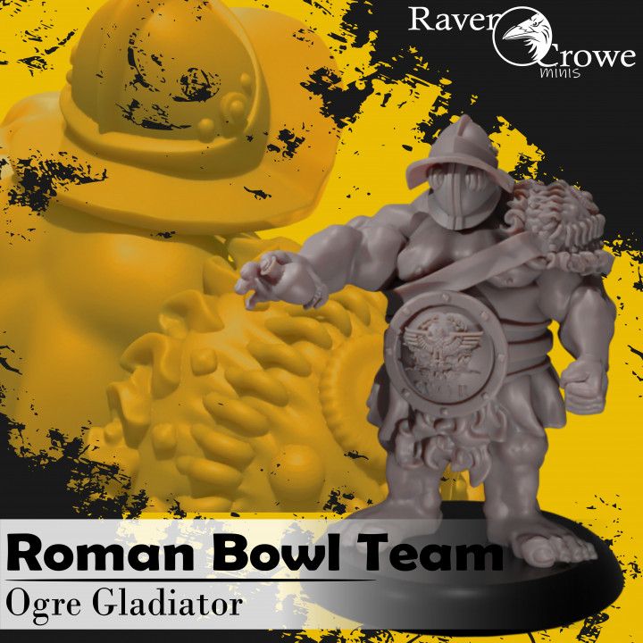 3D Printable Roman Legionaries Fantasy Football Team EXTENDED TEAM by ...