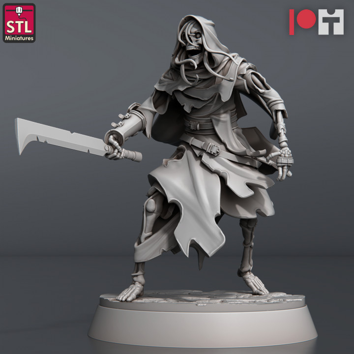 3D Printable Reaver Knights Set by STL Miniatures