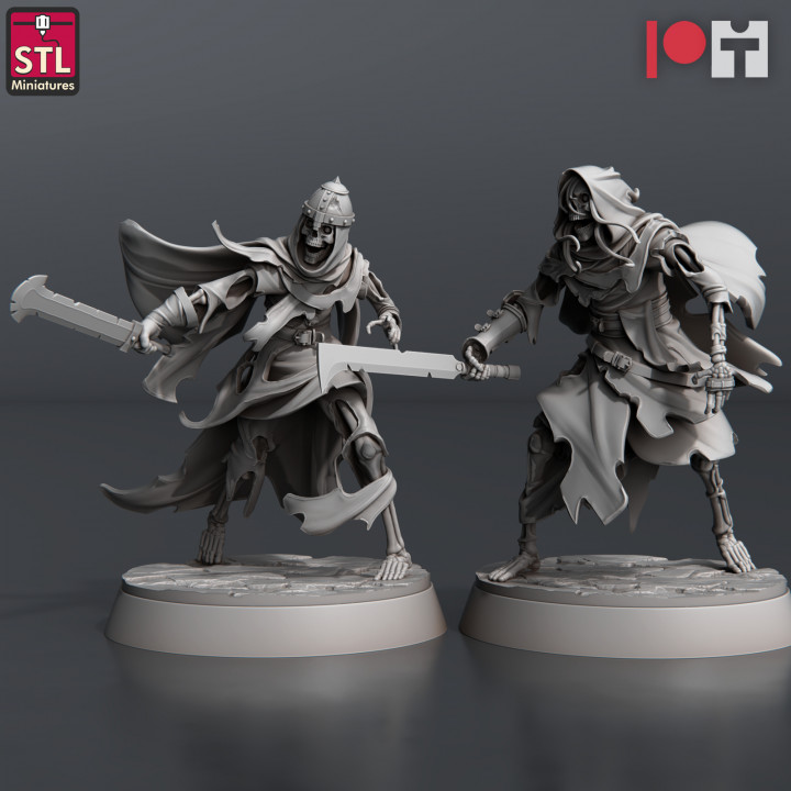 3D Printable Reaver Knights Set by STL Miniatures