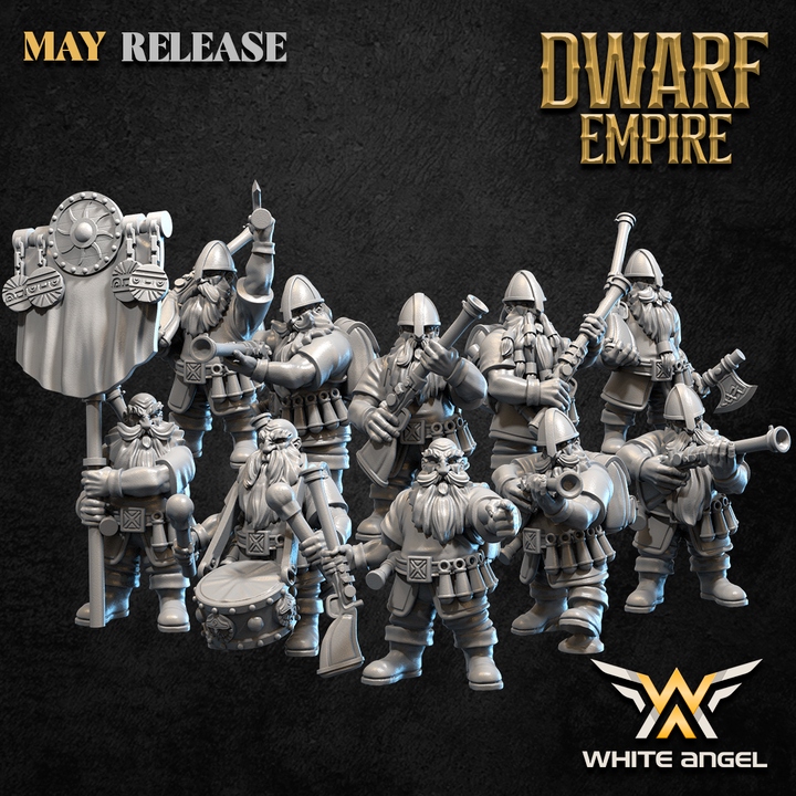 3D Printable IRONWHISTLE - DWARF EMPIRE (MAY 2024 RELEASE) by WHITE ...