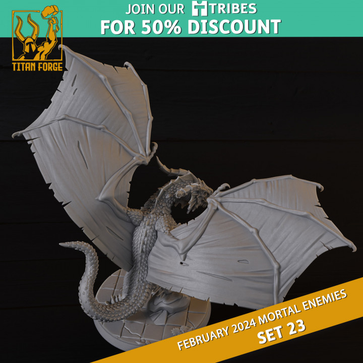 3D Printable RPG - Monsters DnD 5e - Mortal Enemies Set 23 by Titan ...