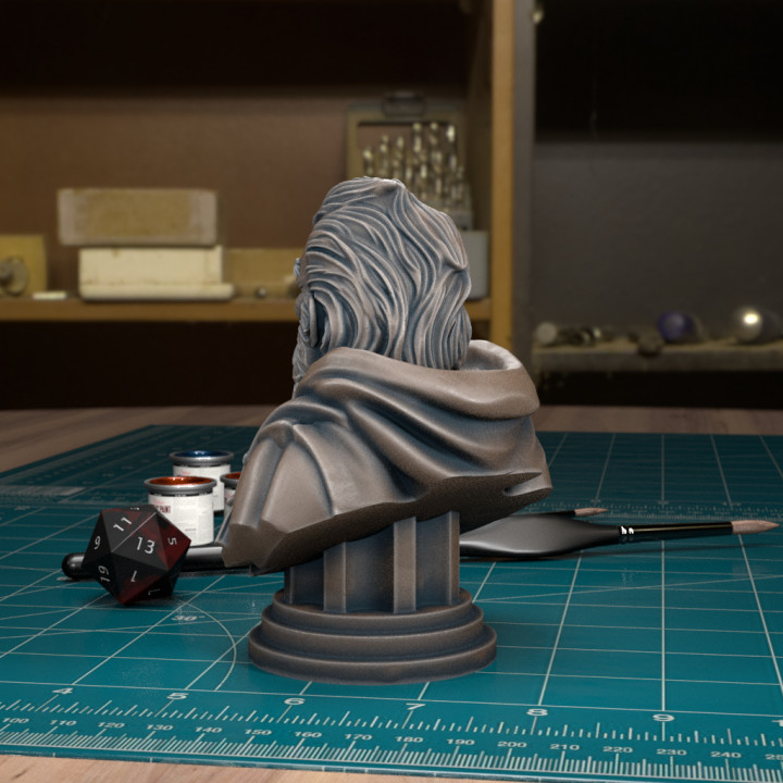 3D Printable Curse of Strahd - Davian Martikov Bust [Pre-Supported] by ...