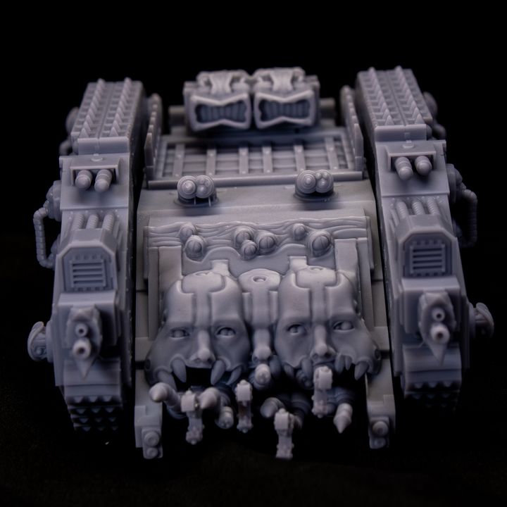 3D Printable Soul trapper (tank) by Immaterium God Miniatures