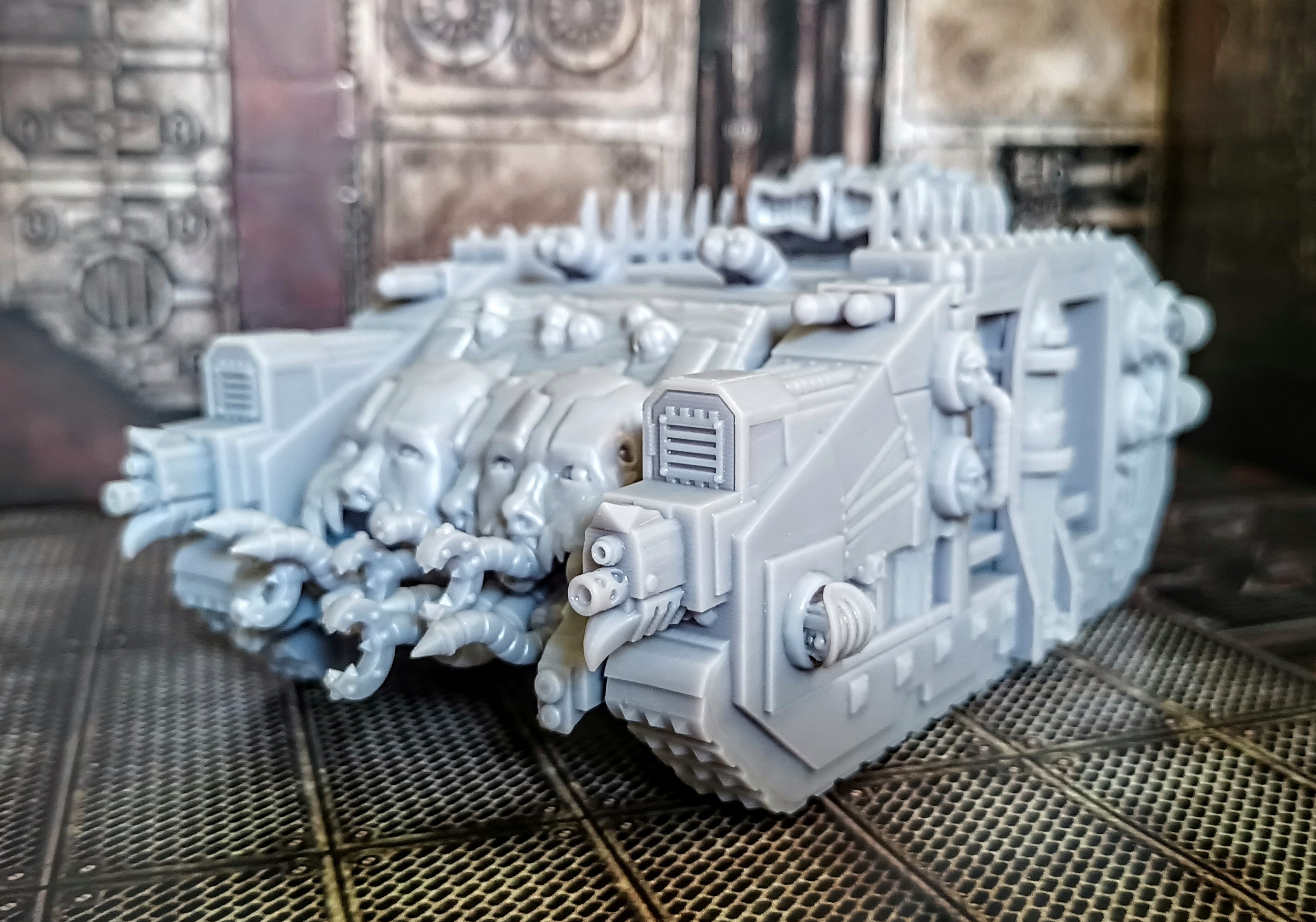 3D Printable Soul trapper (tank) by Immaterium God Miniatures
