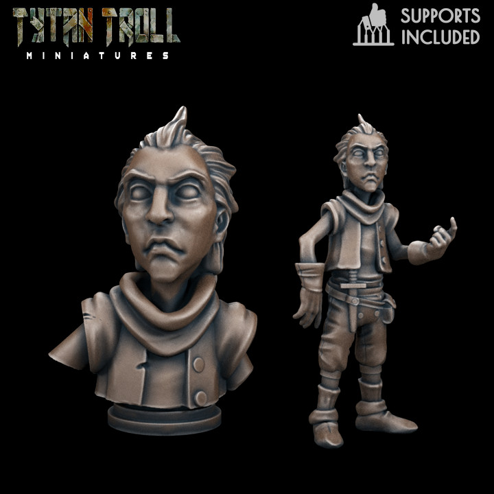 3D Printable Curse of Strahd - Mini Bust Pack 09 [Pre-Supported] by ...