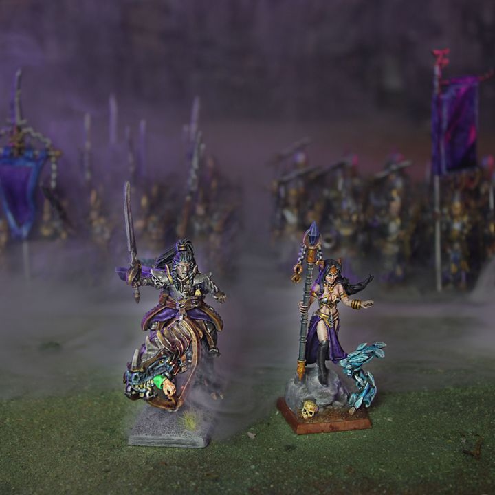 3D Print of Dark Elf Commander by Landor