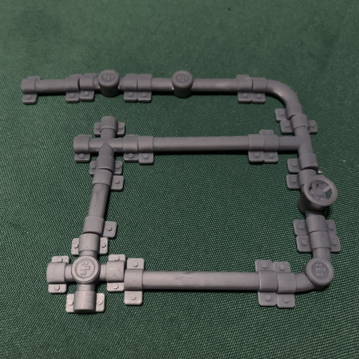 3D Printable Sci-Fi Greeble Pack 2 by That Blasted Samophlange
