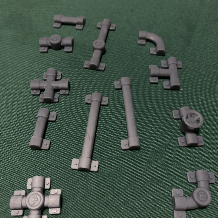 3D Printable Sci-Fi Greeble Pack 2 by That Blasted Samophlange