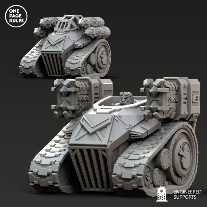 3D Printable Dwarf Guilds - Army Bundle #1 by One Page Rules